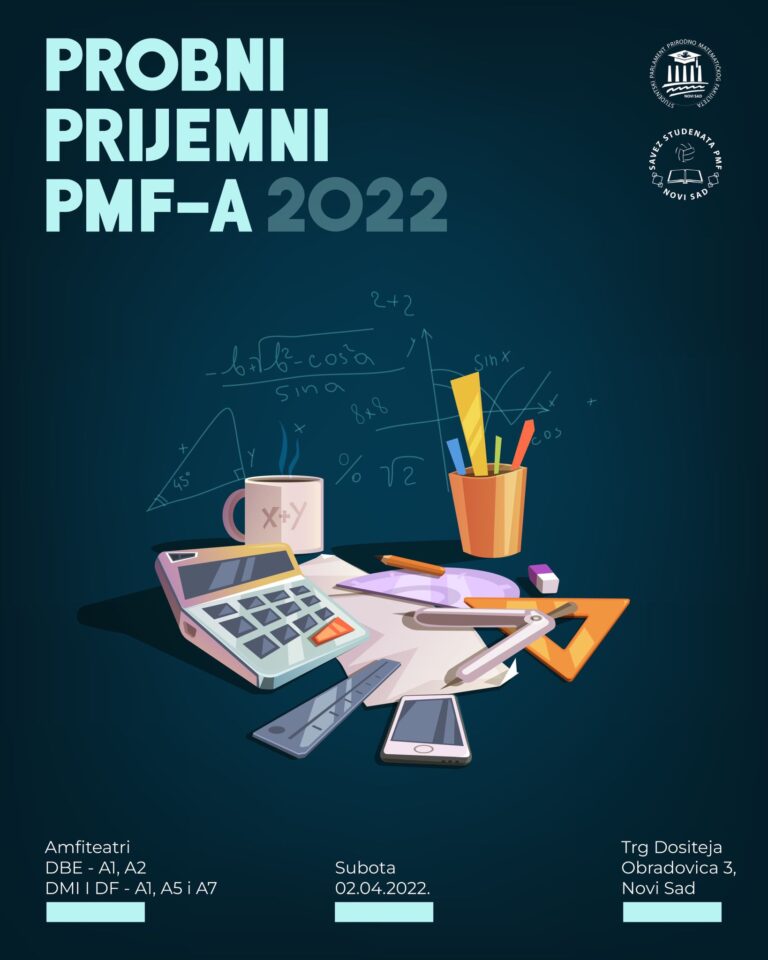 Probni prijemni – Odsek za matematiku